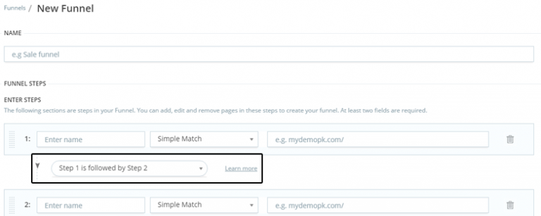 Funnel Types - TruConversion Knowledgebase