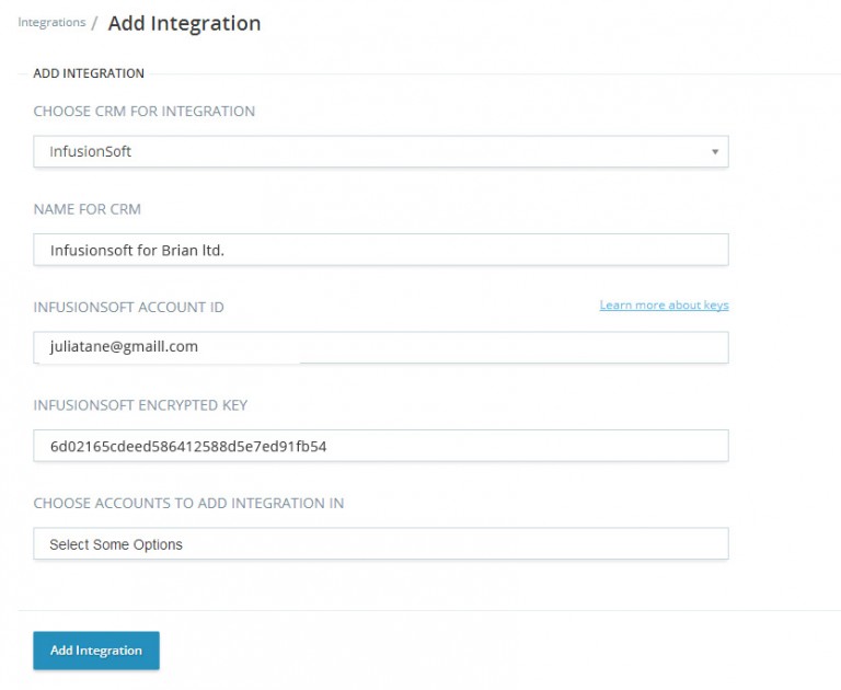 Infusionsoft - TruConversion Knowledgebase