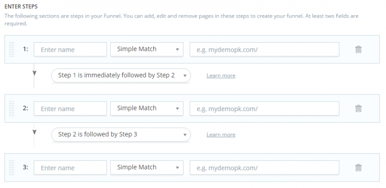 funnel-steps - TruConversion Knowledgebase